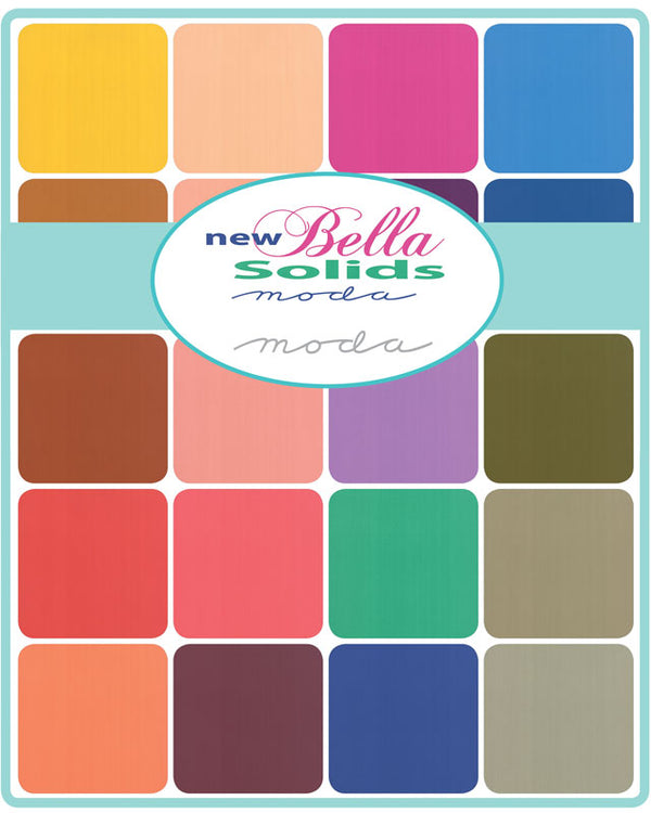 9900ABKS Bella Solids Designer Select 12 Fat Quarter Bundle - Bear ...
